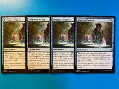 MTG 4x Deeproot Waters # 51 Ixalan Modern Magic the Gathering x4 NM | eBay