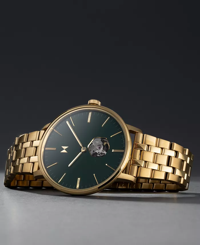 MVMT Men's Legacy Slim Automatic Gold-Tone Stainless Steel Watch 42mm ...