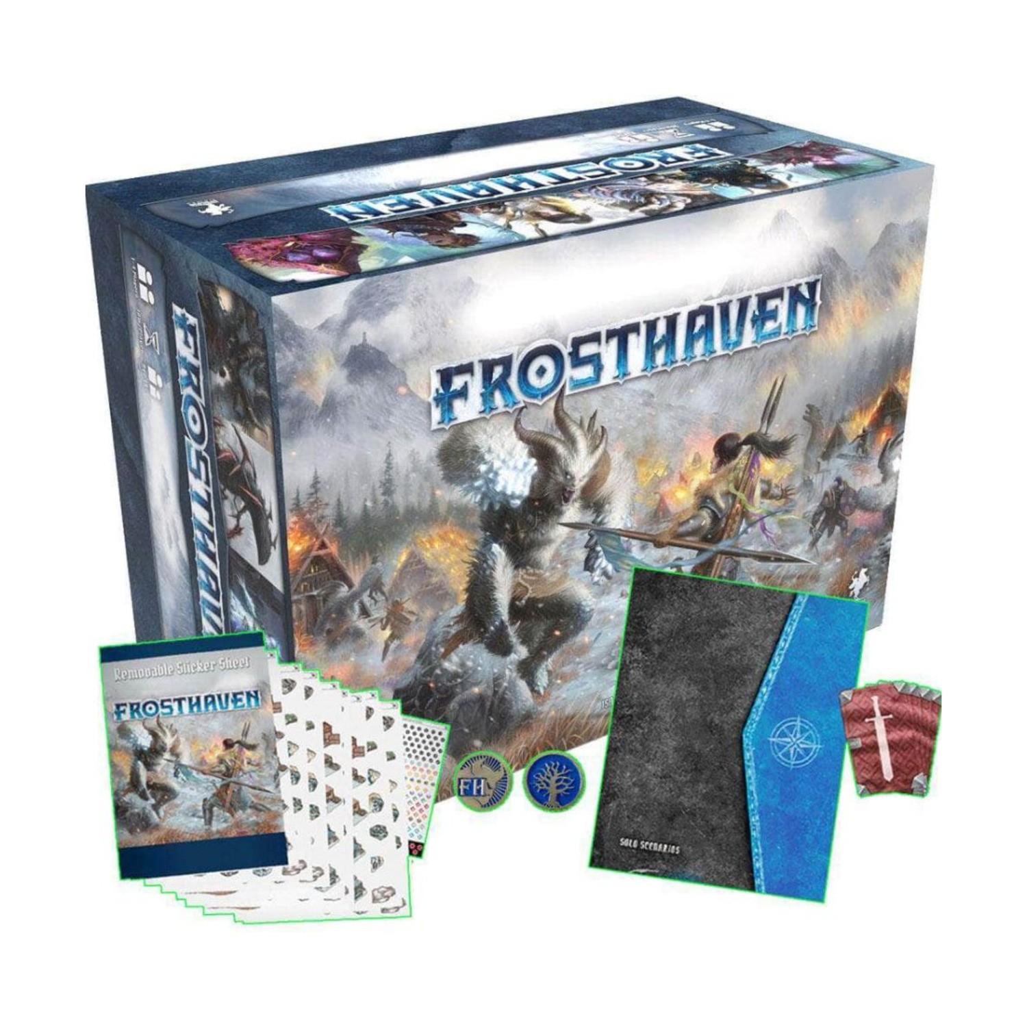 Cephalofair Gloomhaven Cephalofair Games Frosthaven Bundle New | eBay