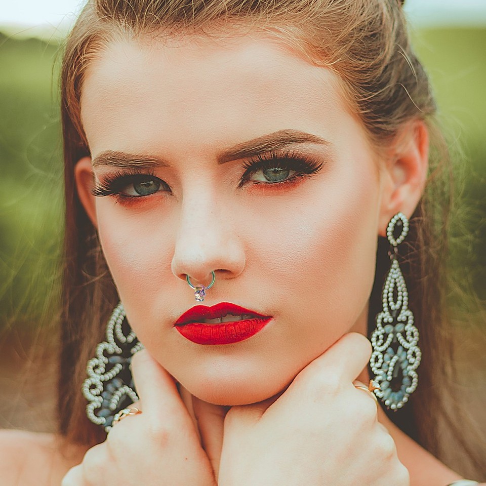 Nose Piercing Jewellery Delicate Nasal Piercings Art | eBay UK