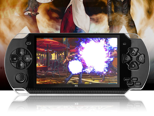 4.3-inch PSP Handheld Game Console X6 - Arcade Nostalgia & Retro Style ...