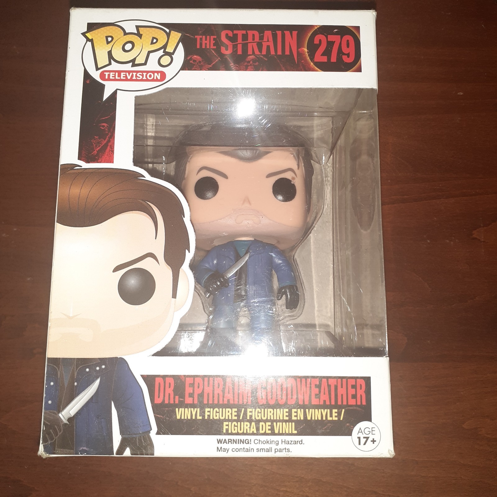 Funko Pop TV The Strain Dr Ephraim Goodweather #279 Vaulted FX Horror ...