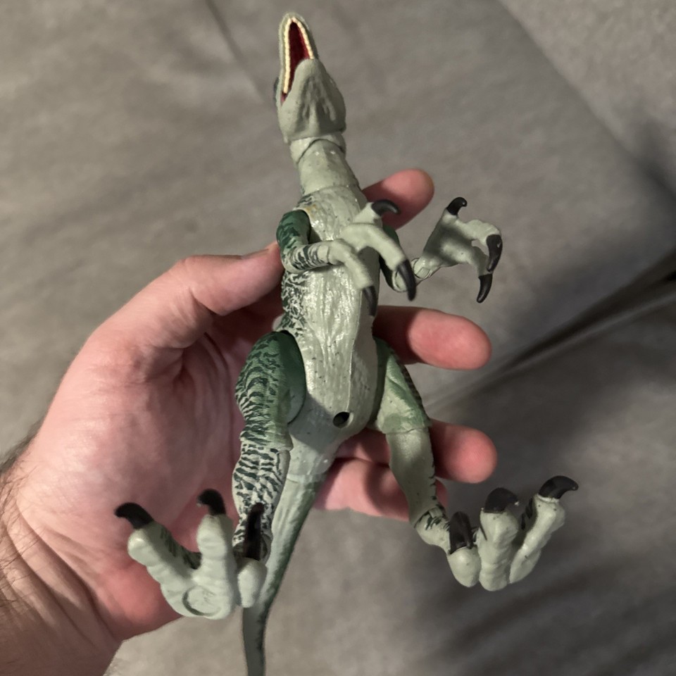 JURASSIC WORLD PARK HAMMOND COLLECTION VELOCIRAPTOR DELTA MATTEL ...