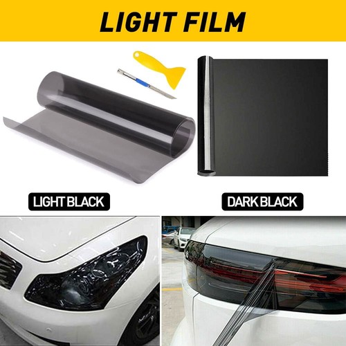Gloss Car Headlight Taillight Fog Light Sticker Tint Film Protector ...