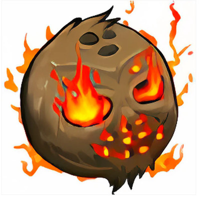 Neopets - Flaming Evil Coconut - Virtual Items - Fast and Safe | eBay