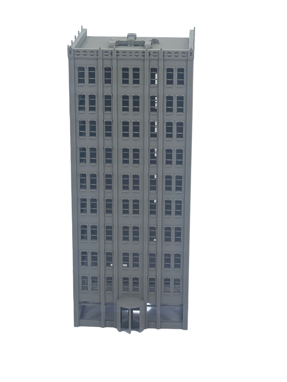 20th Century 9 Floor HOTEL or Office Building - N Scale 1:160 - Made in ...