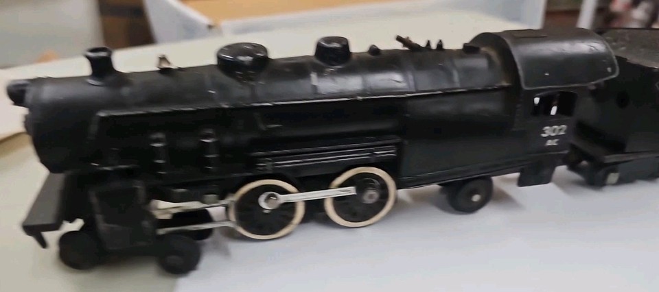 American Flyer #302, 4-4-2 Engine & Reading Lines Tender, S Gauge. See ...