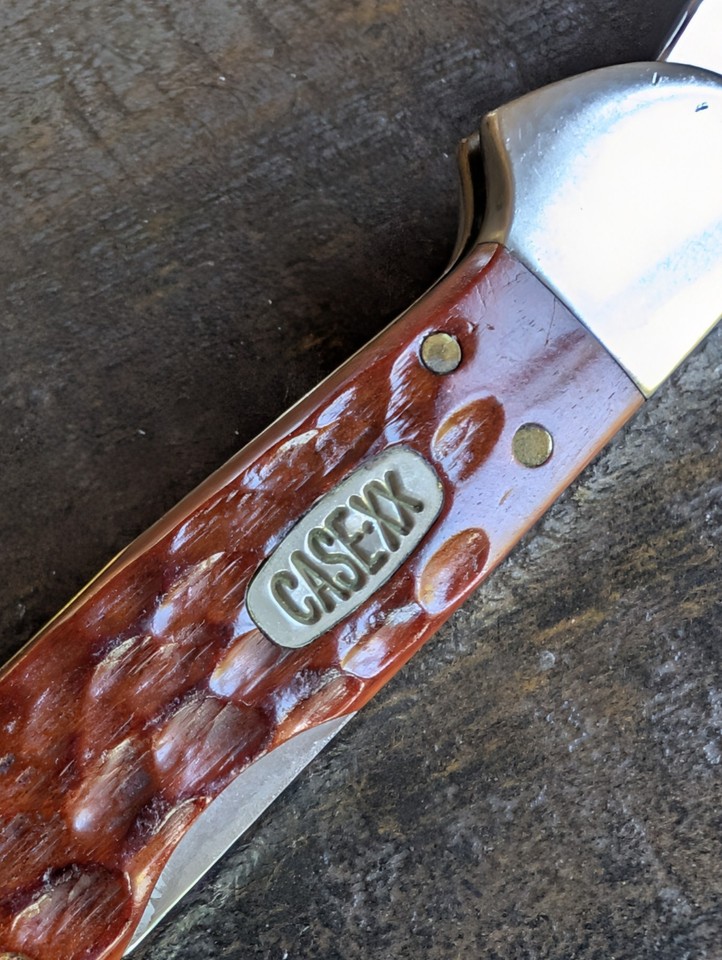 Case XX 51749L SS Copperlock Red Folding Pocket Knife Mid 2000 Nice! | eBay