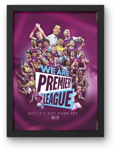 Burnley FC 2025 Promotion Poster A4 Parker Brownhill EFL | eBay UK