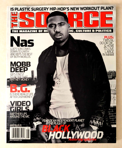 The Source Magazine #179 August 2004 Nas Mobb Deep BG Twista Black ...