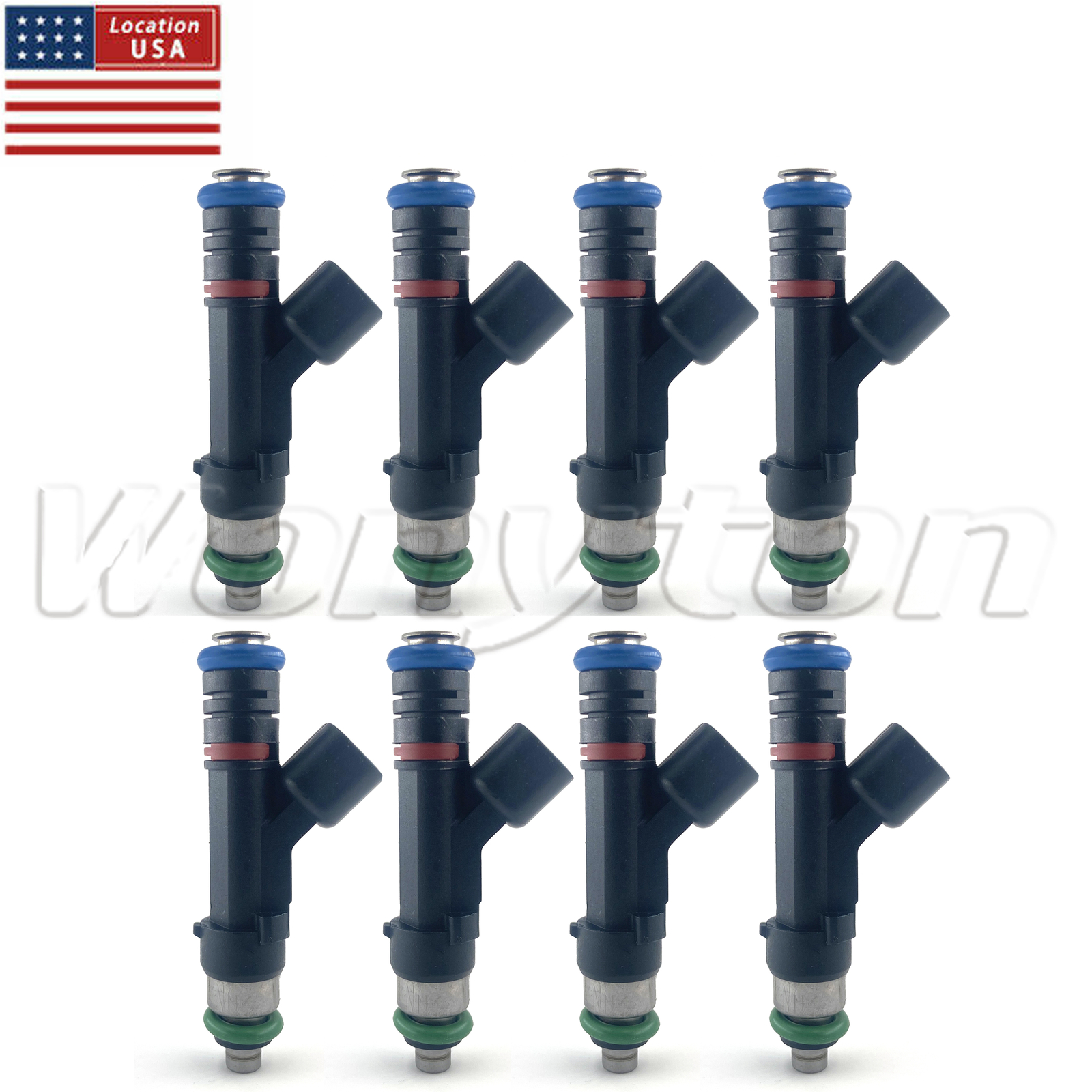 Upgrade EV14 Fuel Injectors 8pcs 0280156041 for 03-04 Ford Expedition 4 ...