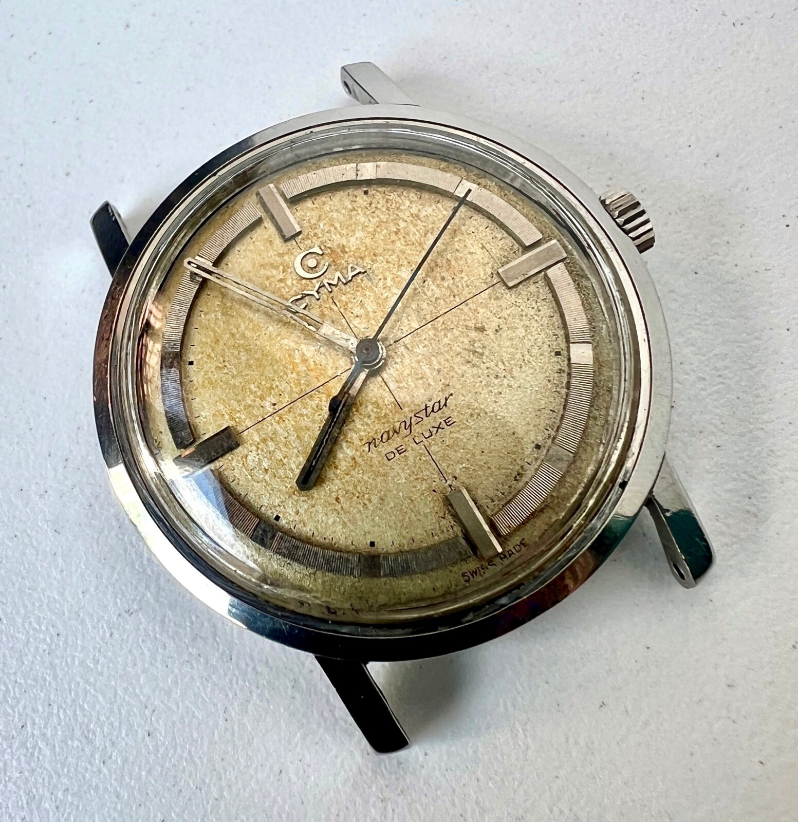 Cyma Automatic Watch Vintage Mens NavyStar Tropiacal … - Gem