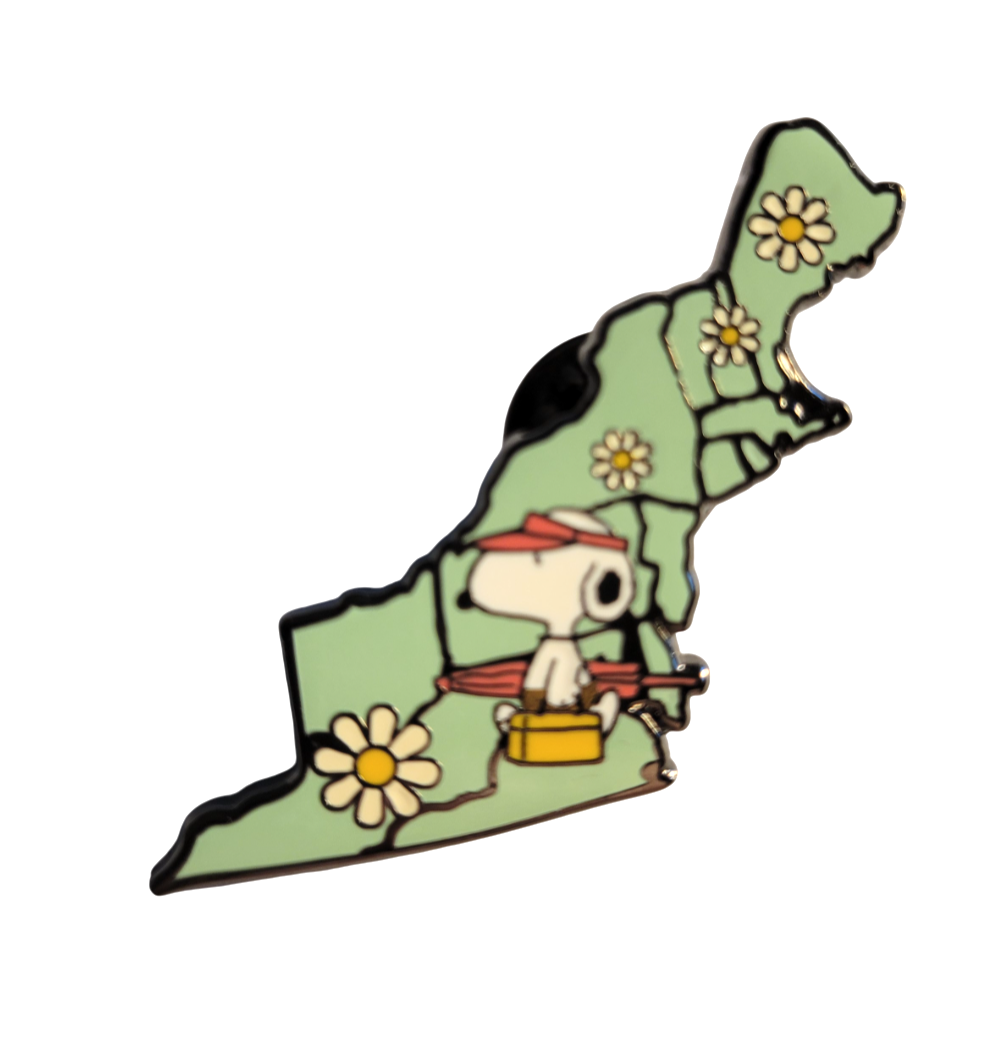 Loungefly Peanuts Snoopy USA Road Trip Mystery Box Enamel Pins Complete ...