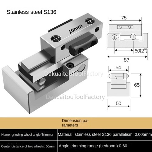 High Precision Grinding Wheel Angle Adjuster AP50 Grinding Machine ...