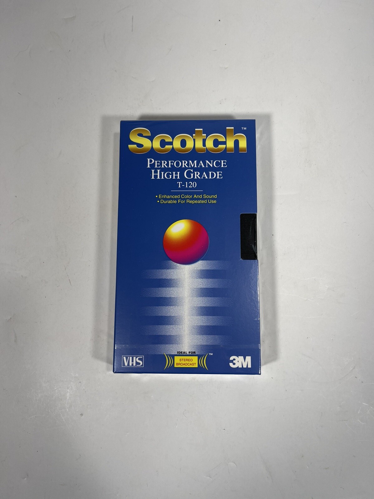 3m Scotch Performance High Grade T-120 Blank VHS Videotape 6hr for sale ...