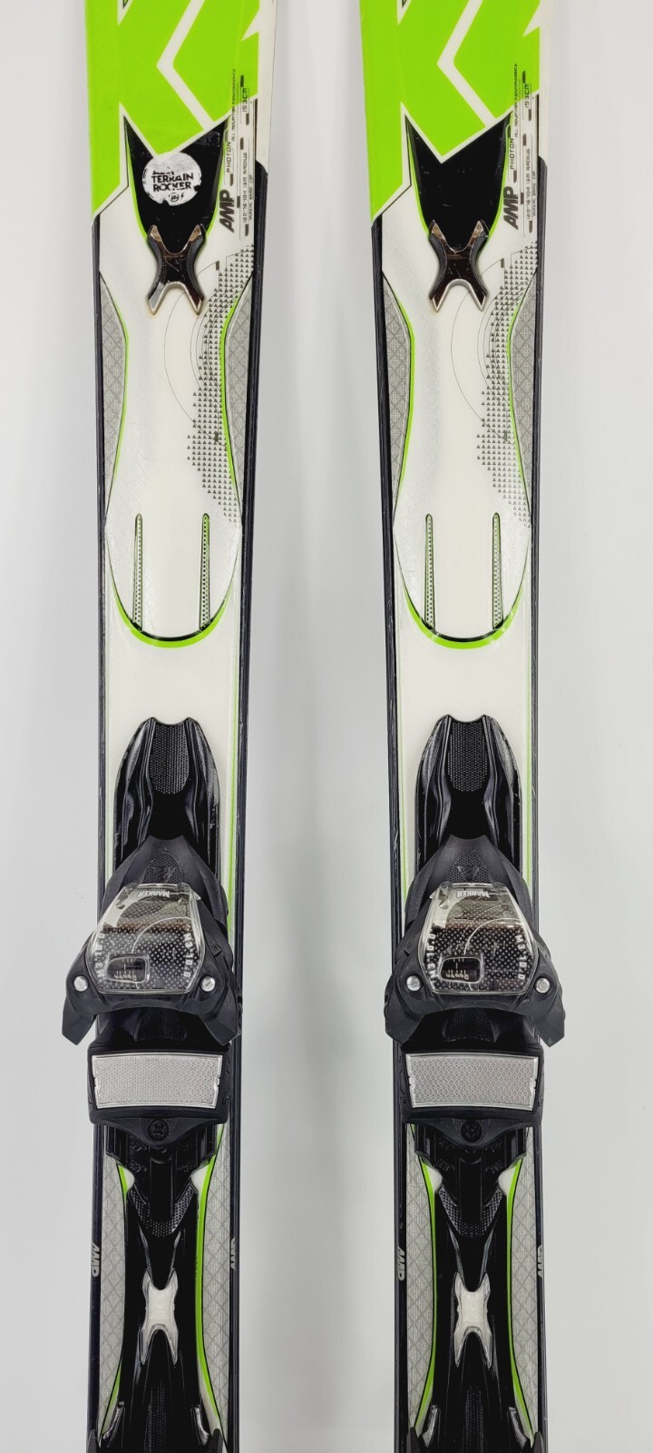K2 AMP Photon All Terrain Rocker 153cm Skis w/ Marker M3 10.0 Bindings ...