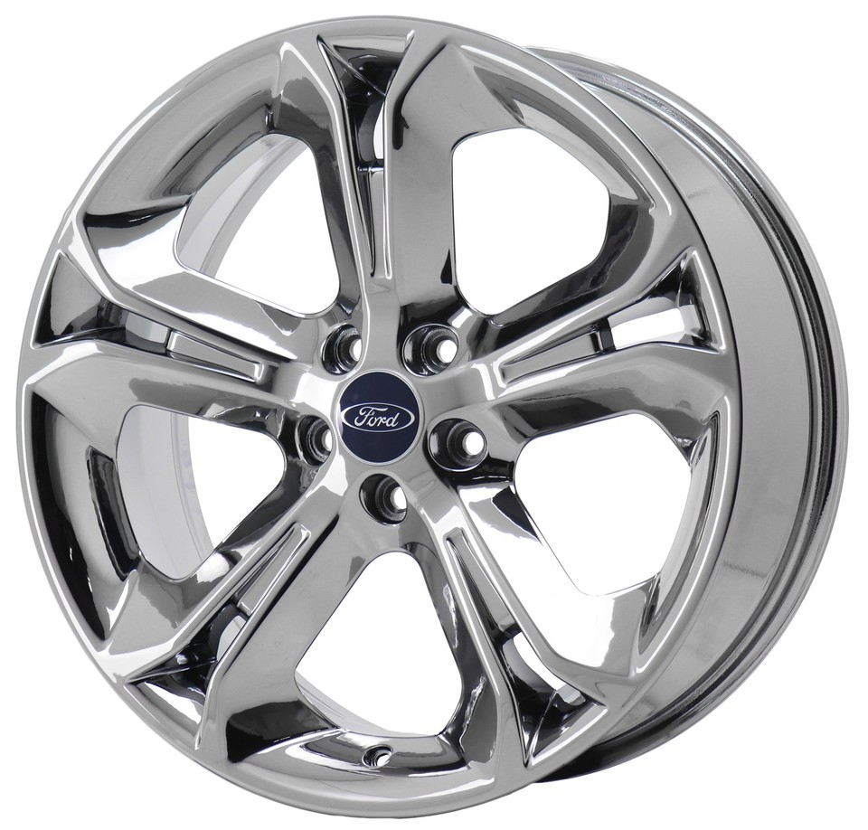 20" FORD TAURUS PVD BRIGHT CHROME-C WHEELS RIMS FACTORY OEM 3821 2010 ...