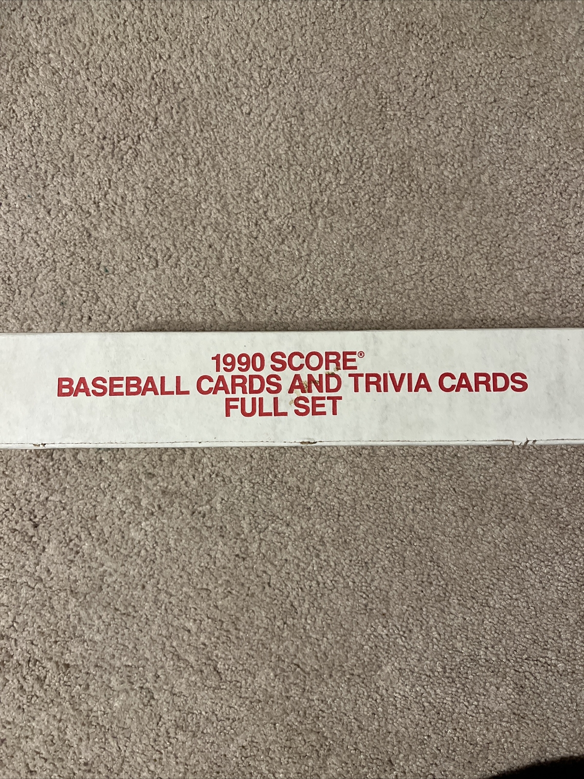 1990 Score Baseball Cards and Trivia Cards Full Set SEALED | eBay