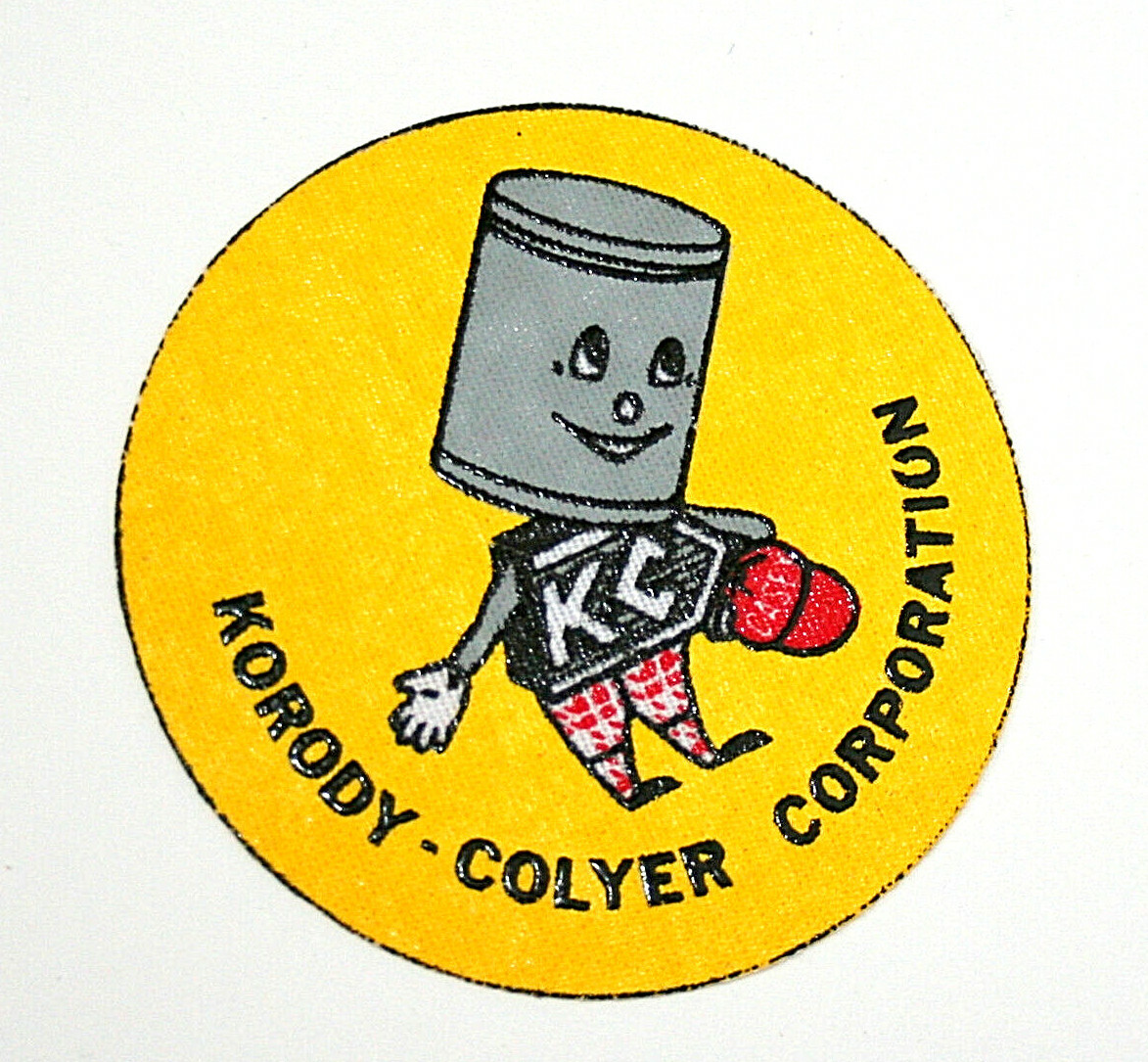 2 KC Korody Colyer Corp Diesel Piston Engine Thin Cloth Car Patch New ...