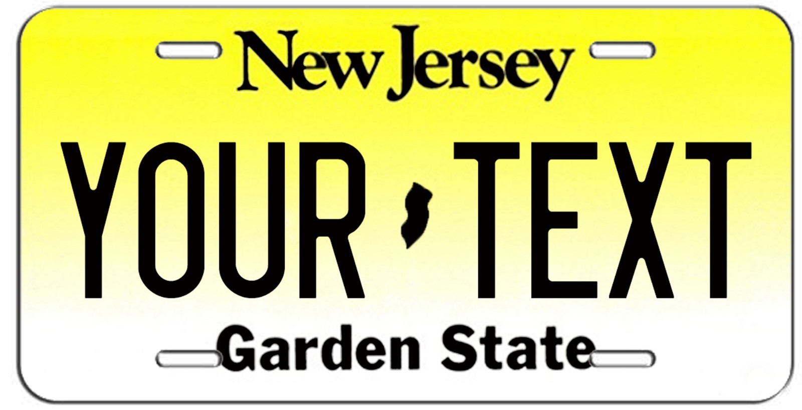 PERSONALIZED NEW JERSEY VANITY LICENSE PLATE AUTO TAG | eBay