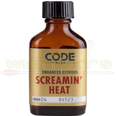 Code Blue Scents Enhanced Estrous Screamin' Heat - 1oz. - OA1226 | eBay