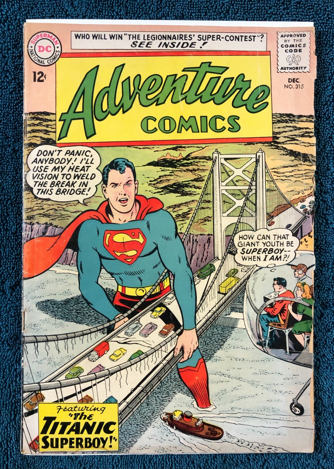Vintage Superman Comic Art
