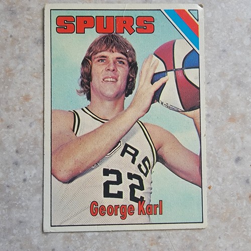 George Karl 1975-76 Topps San Antonio Spurs VG/EX | eBay
