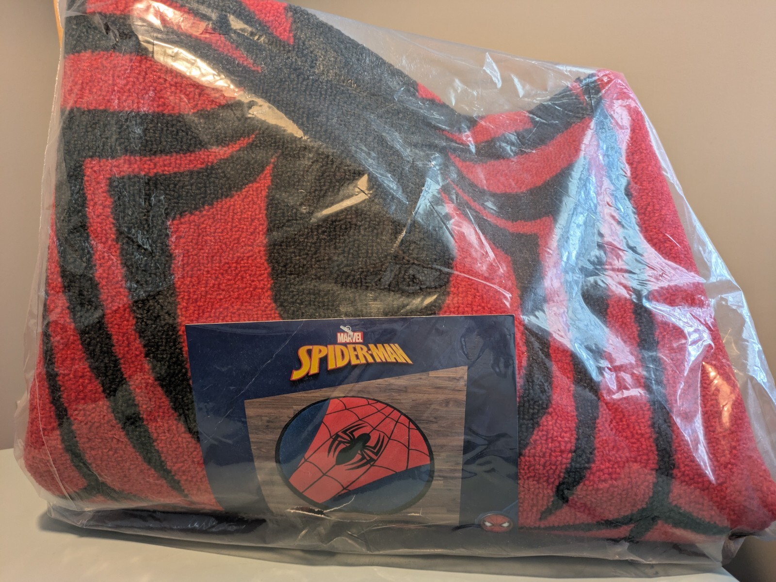 Marvel Spider-Man Chest Logo Round Printed Area Rug by IKON!C- 52 ...