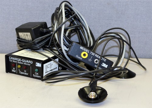 3M Desco 720 Charge-Guard Work Station Monitor & 730 Remote | eBay