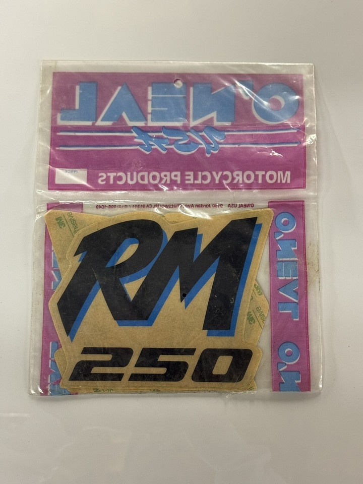 1989 RM 250 Suzuki Tank Decals | eBay