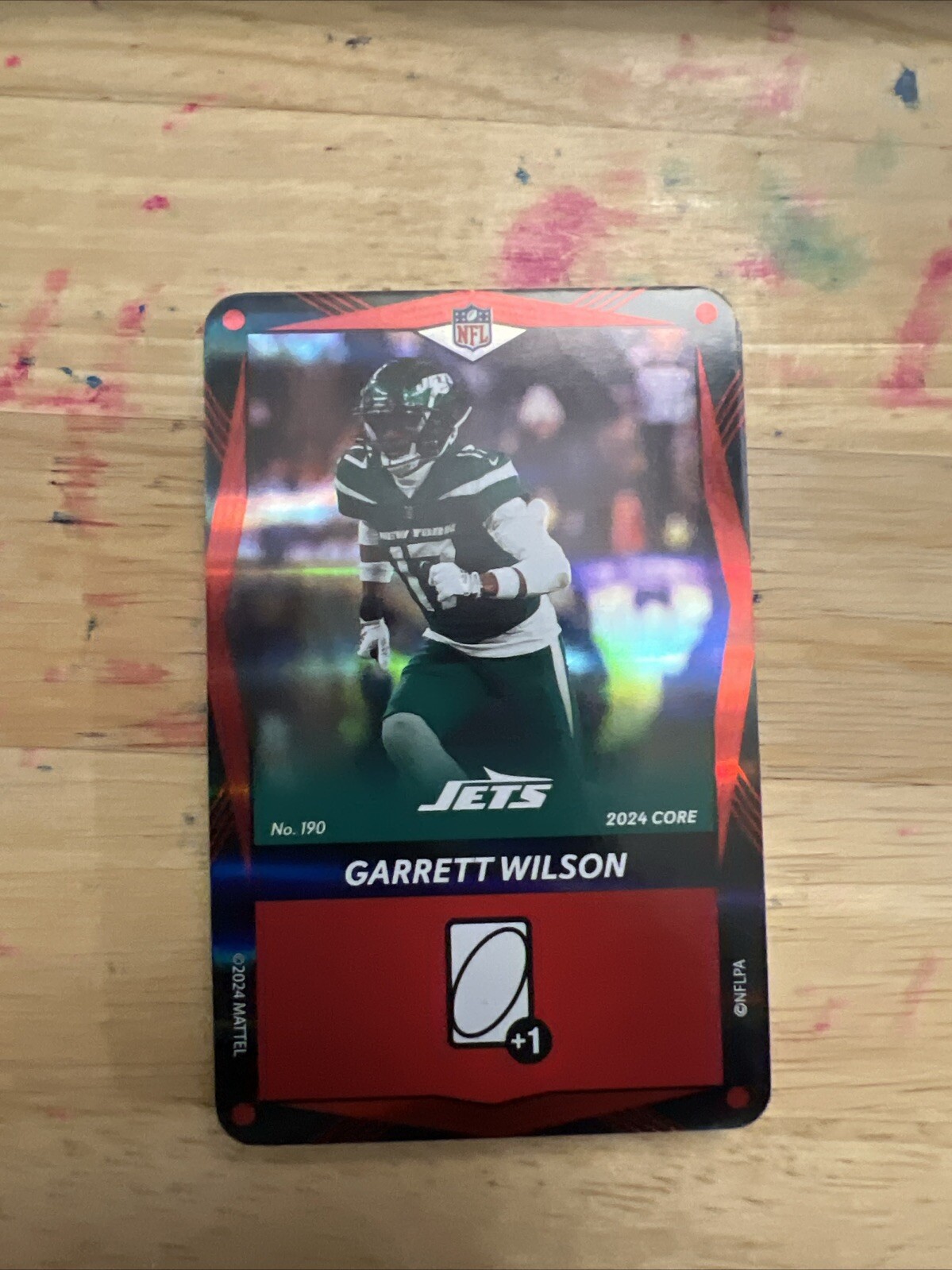 2024 Uno Elite NFL Core Edition Football Foil Singles RED color | eBay