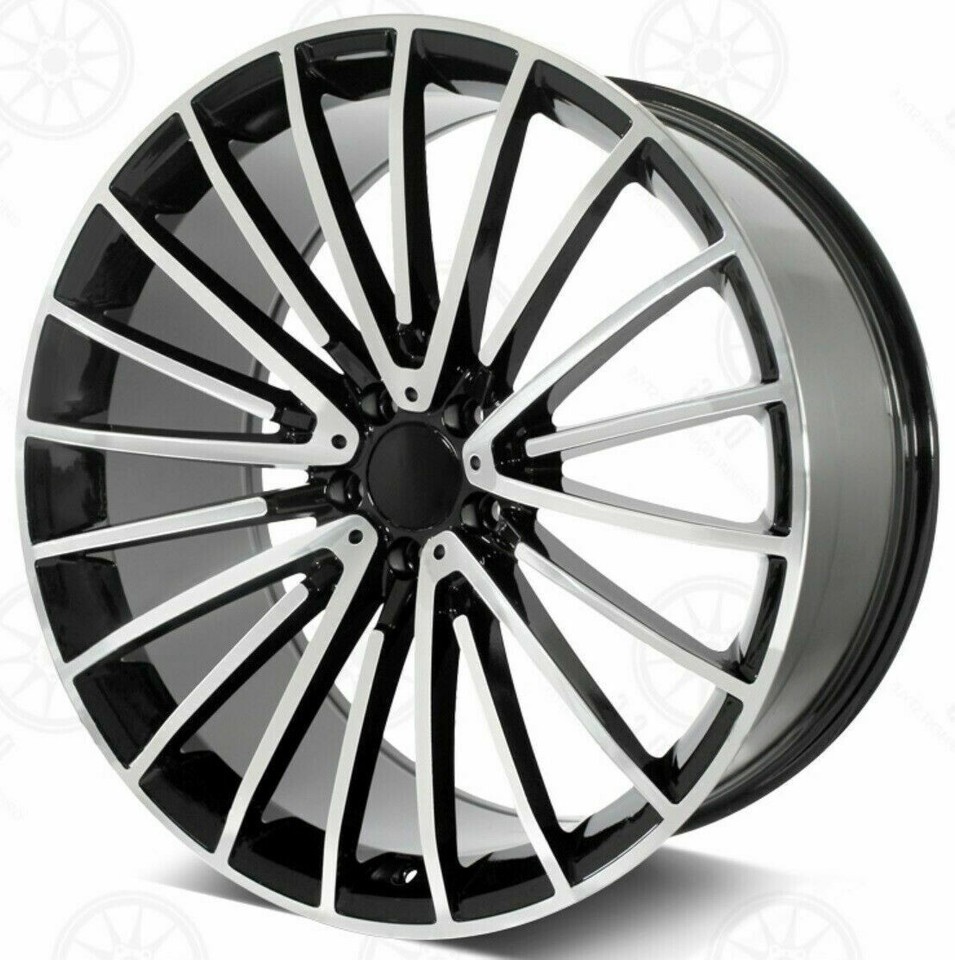 20x8.5 / 20x9.5 Wheels For Mercedes S350 S400 S430 S500 S560 S65 20 ...