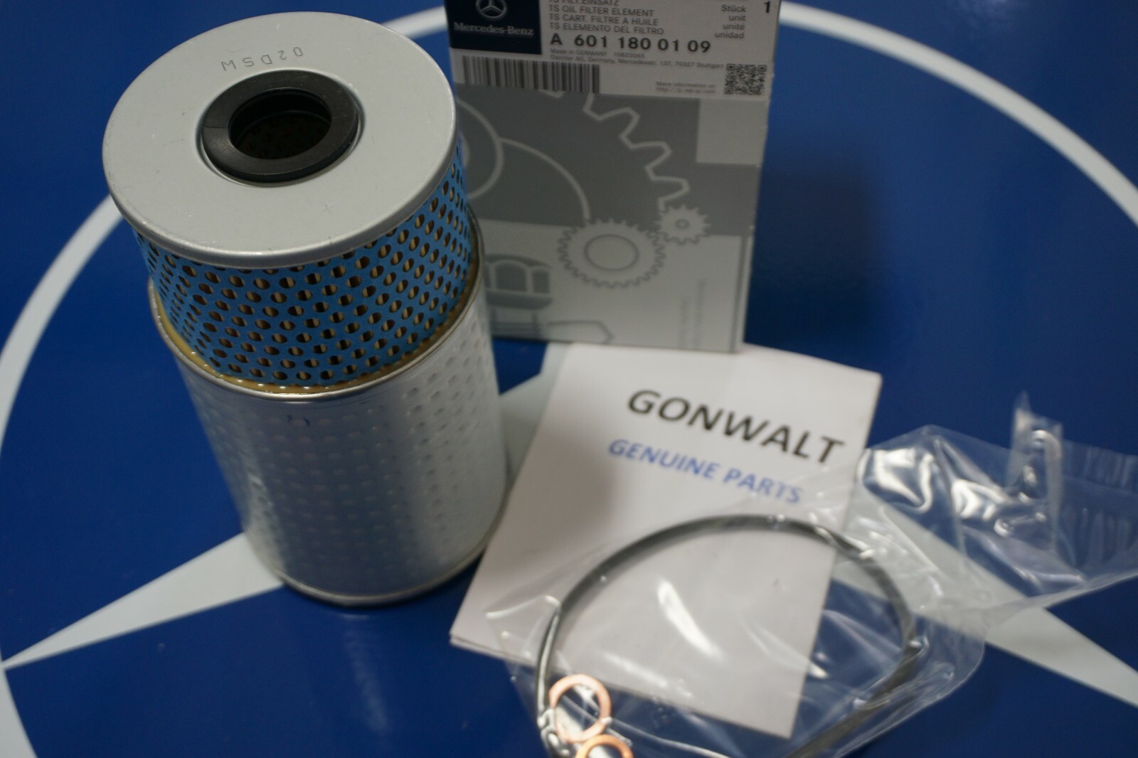 6011800109 Mercedes Benz E300 S350 300D OE Factory Genuine Oil Filter ...