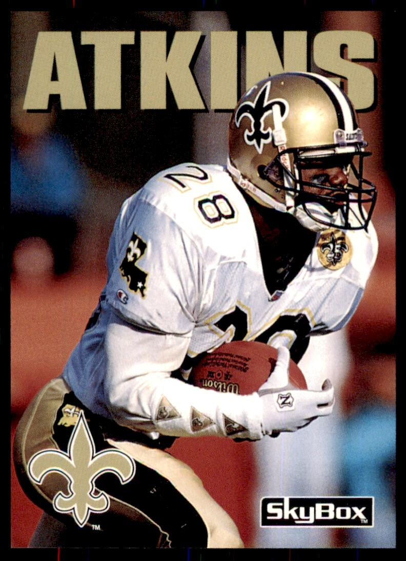 1992 SkyBox Gene Atkins New Orleans Saints #258 | eBay
