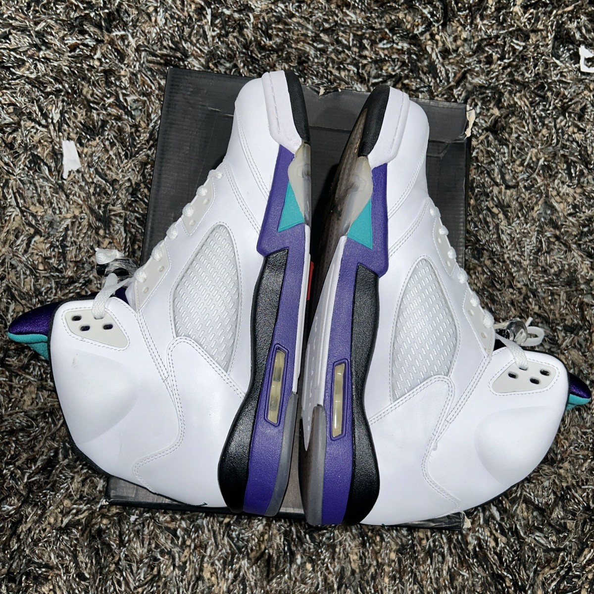 Retro 5 Grapes On Feet Air Jordan 5 "Grape" 2025 HQ7978 100
