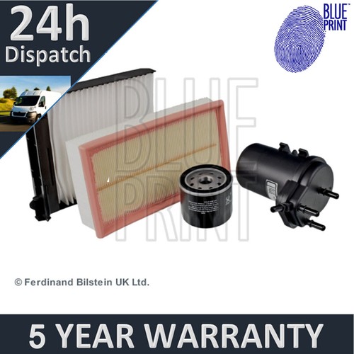 Fits Nissan NV200 Note 1.5 dCi Blue Print Filter Set Oil Air Fuel #1 ...