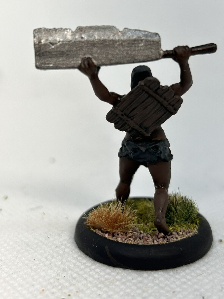 Barbarian with Greatsword Painted Miniature for D&D or Pathfinder ...