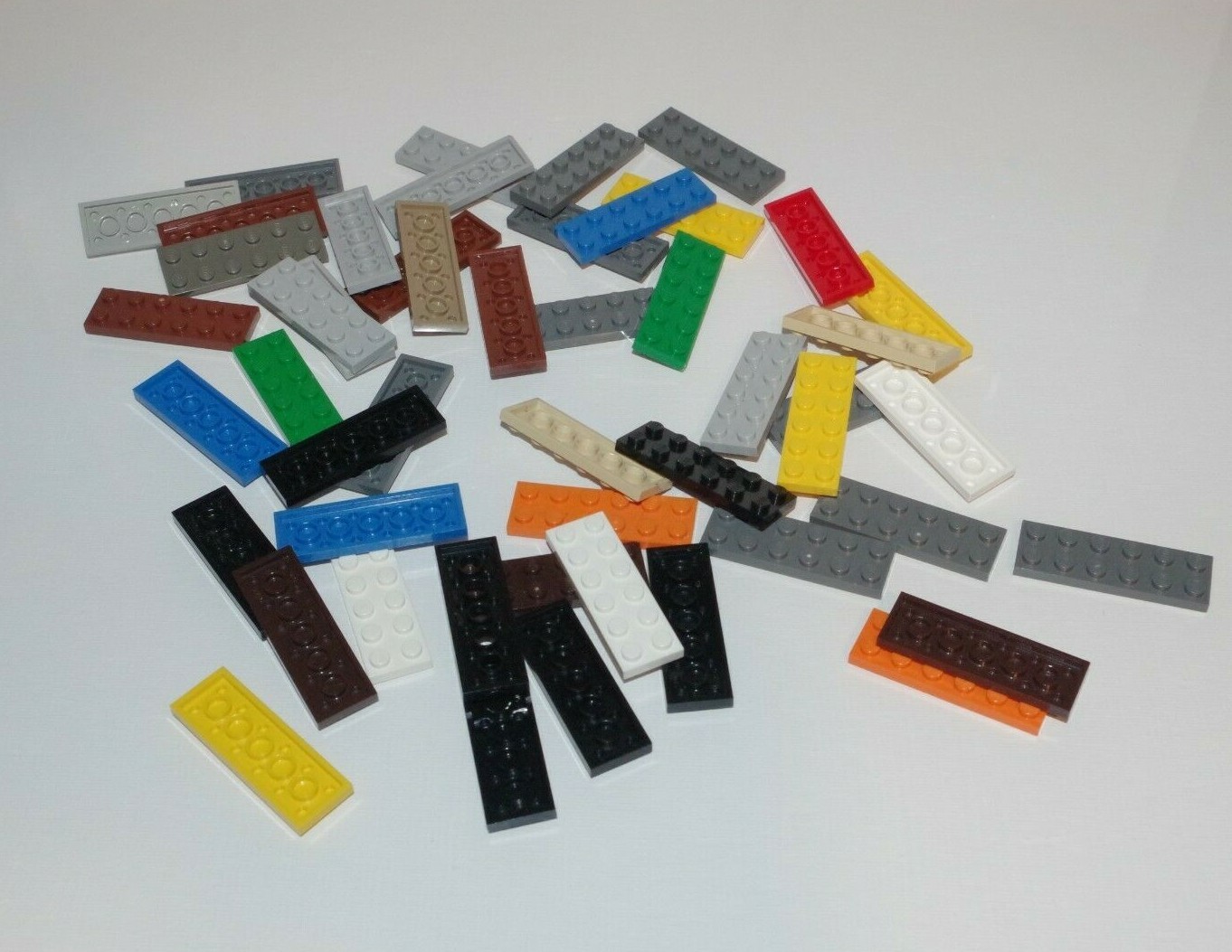 Genuine LEGO Bulk Lot x50 2x6 Plates Flat # 3795 Random Huge Inventory ...