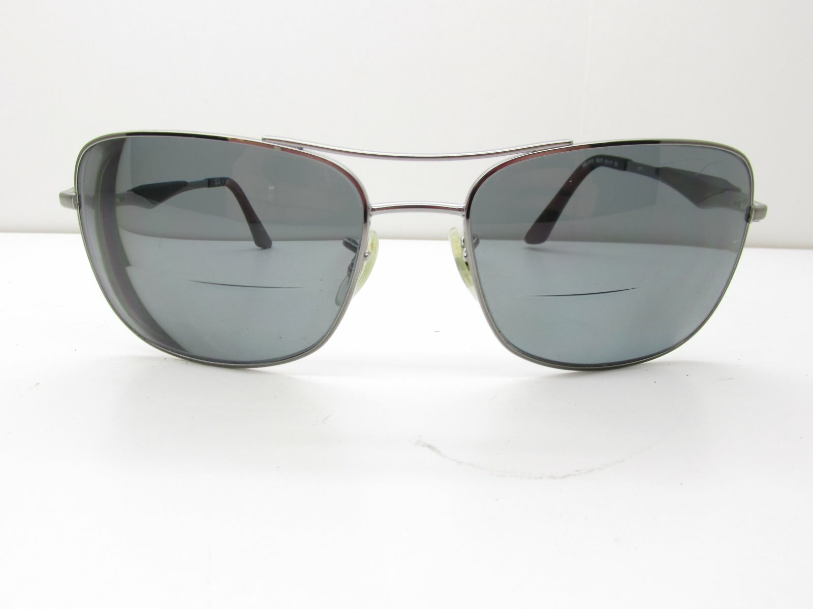 Ray-Ban RB 3515 004/71 EYEGLASSES FRAMES 61-17-145 Silver Aviator TV6 ...