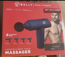 Bally Total Fitness 6 Speed Massage Gun Percussion Massager Deep Tissue ...