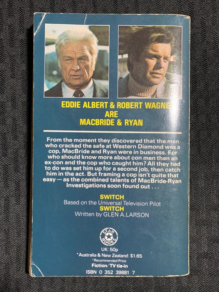 1976 SWITCH by Mike Jahn VG 4.0 Star UK Paperback | eBay