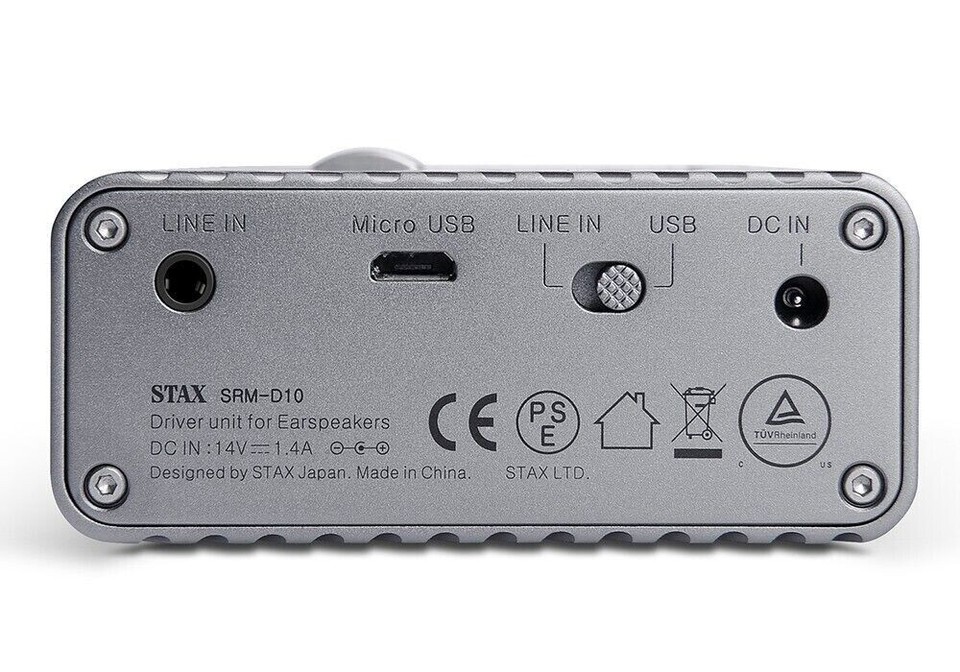 STAX SRM-D10 Portable Driver Unit For Ear Speakers With DAC New ...