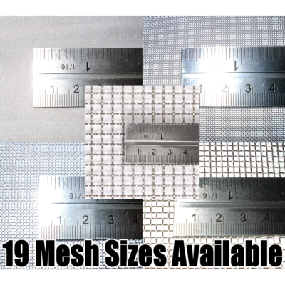 STAINLESS STEEL WOVEN WIRE MESH (filter grading sheet) | eBay