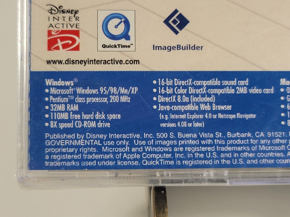 Disney Magic Artist : Cartoon Maker (PC CD, 2002) 2-Disc Deluxe Set ...