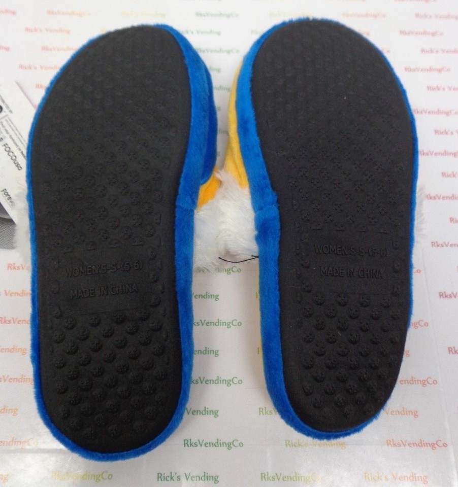 Golden State Warriors Womens Colorblock Script Fur Slippers House Shoes ...