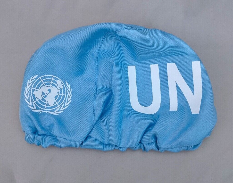 TACTICAL US ARMY UN UNITED NATIONS PEACEKEEPING FORCE M88 HELMET COVER ...