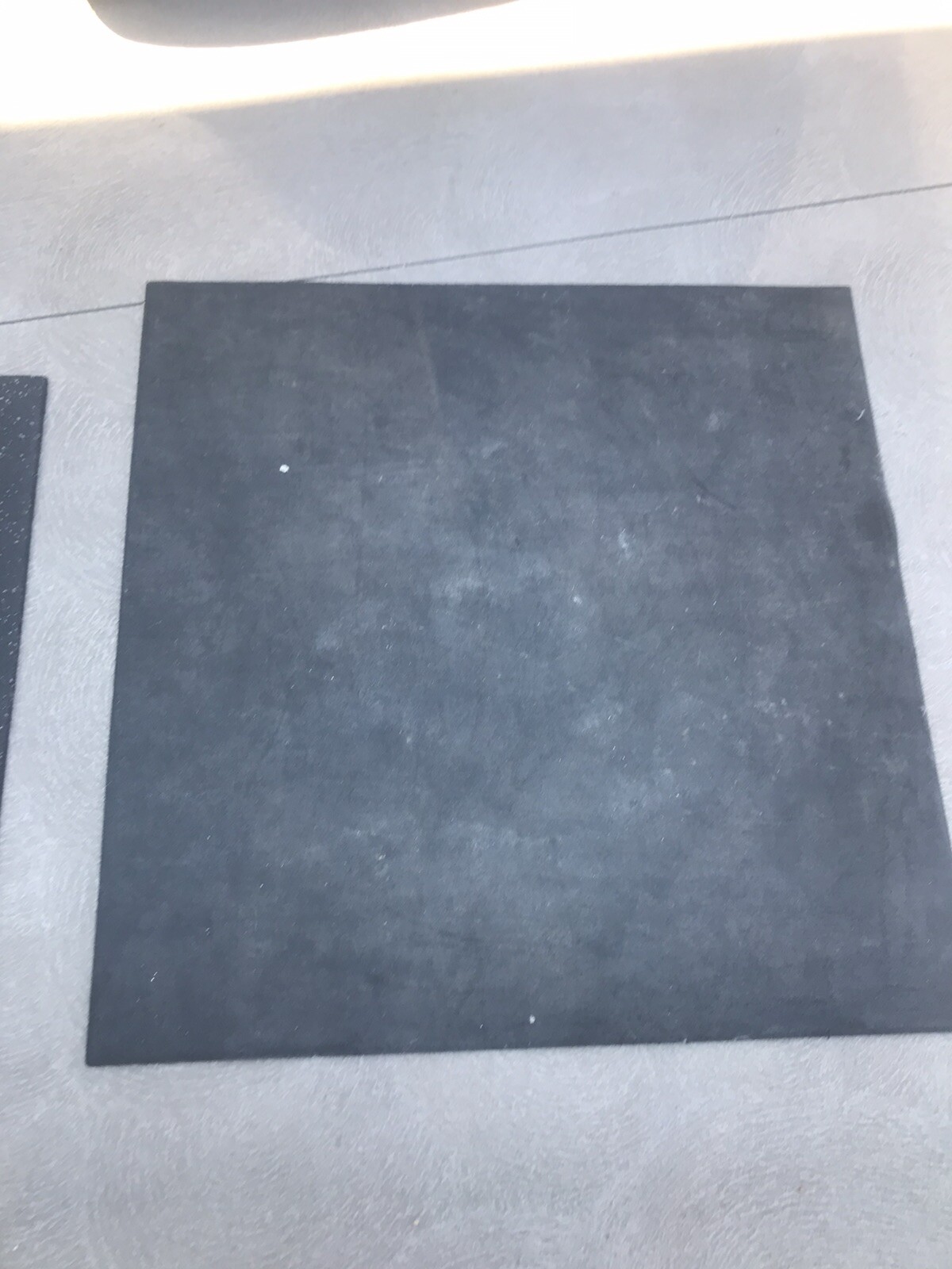 5 Mats 1m x1m x10mm Floor Mat Crossfit Rubber Tiles Gym Flooring Non ...