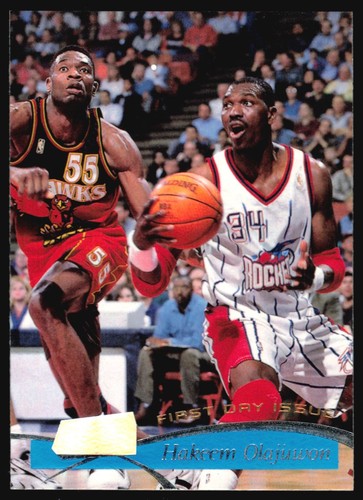 1997-98 Topps Stadium Club Hakeem Olajuwon First Day Issue SSP #39 | eBay