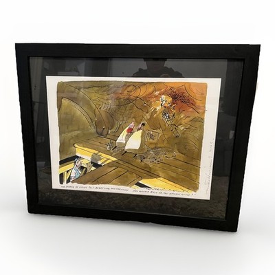 Original Mike Williams Cartoon Illustrator Signed Art Work 2005 “Matt ...