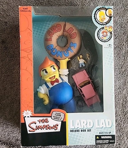 The Simpsons Boxed Set Lard Lad Action Figure 787926127607| eBay